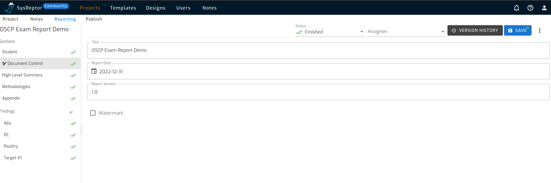 SysReptor another awesome reporting tool | eMVee