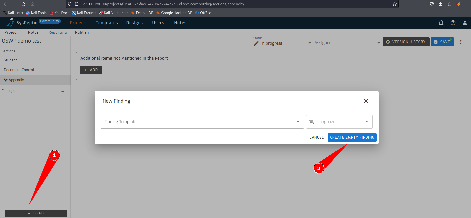 SysReptor another awesome reporting tool | eMVee