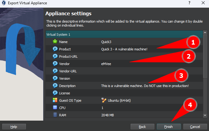 Start building your vulnerable machine | eMVee